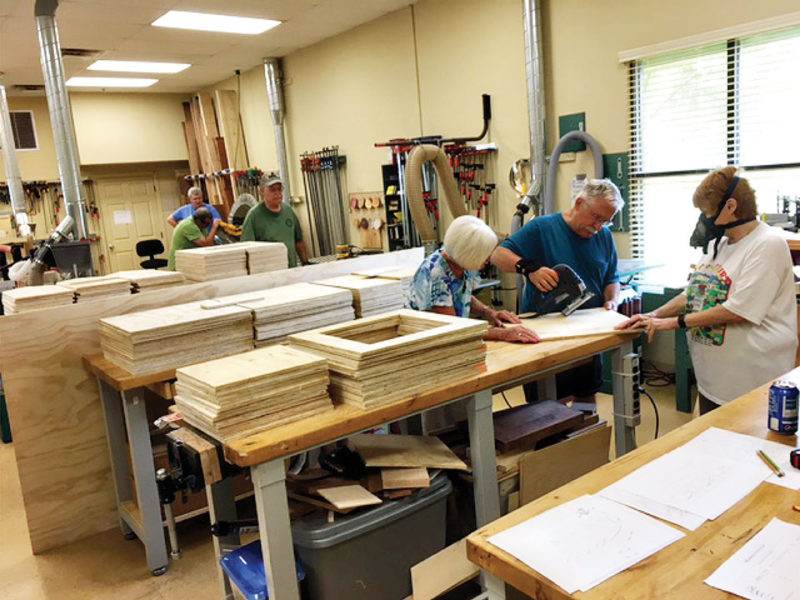 Woodworkers collaborate with Denton Kiwanis Club – Robson Ranch Pioneer ...