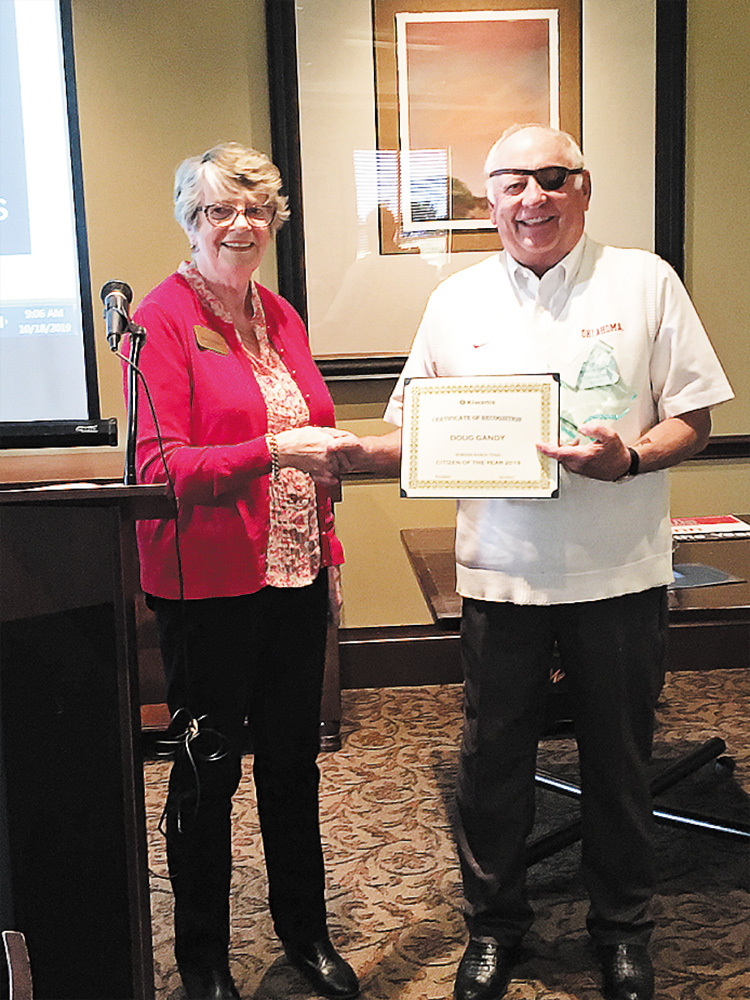 Doug Gandy Citizen of the Year – Robson Ranch Pioneer Press