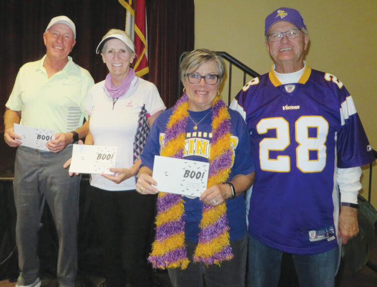 First place winners 2nd Flight: John Gauthier and Jayne Gornik, Maureen ...