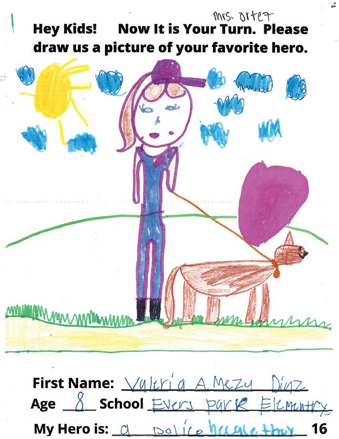 We Have a Winner: Kiwanis “My Hero” Coloring Contest – Robson Ranch ...