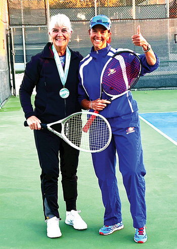 Tennis Club Welcomes New Player Ellen McDonald – Robson Ranch Pioneer Press